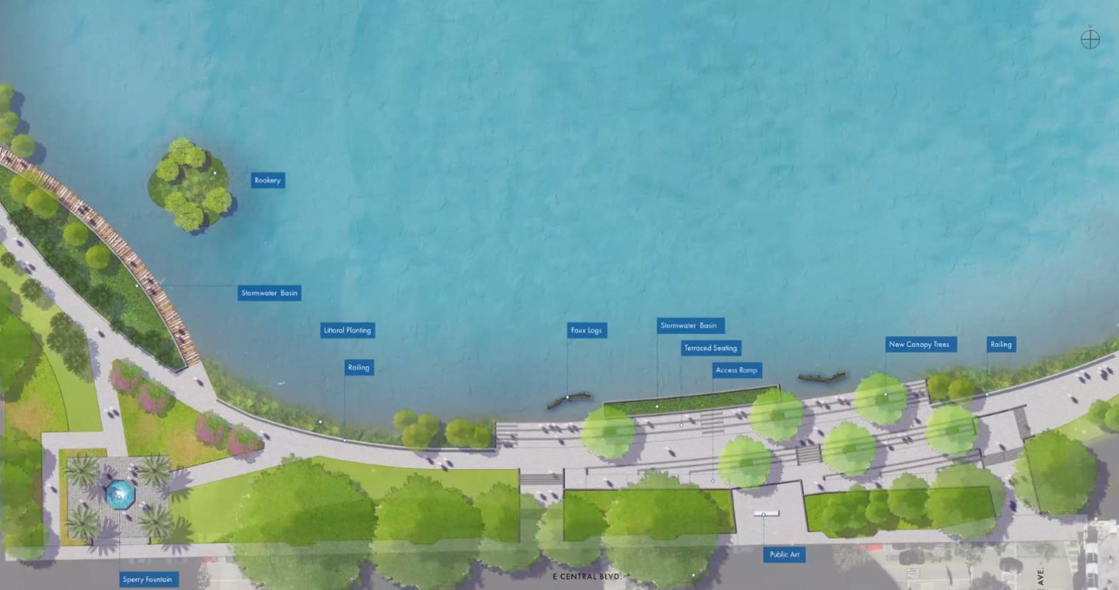 Preliminary Lake Eola Park designs released - Bungalower