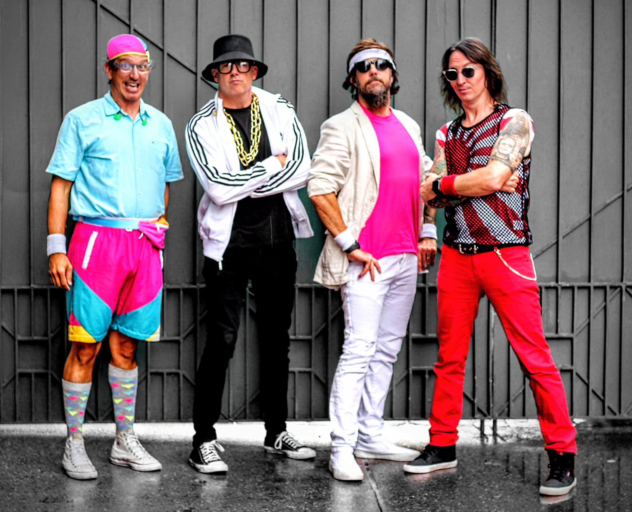 M-80s band photo - Bungalower