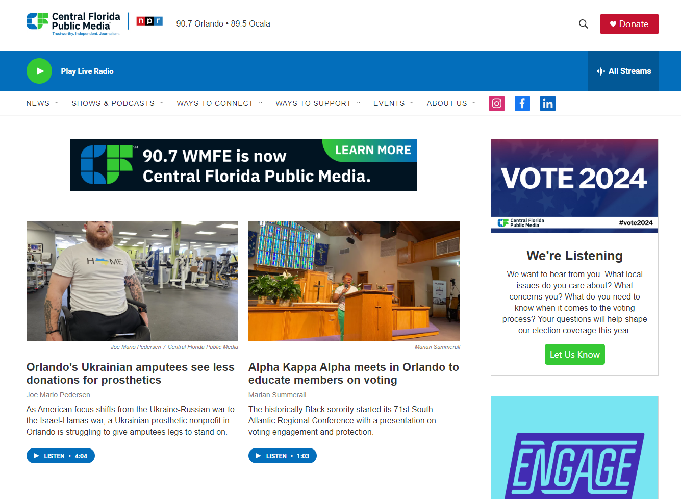 WMFE is now Central Florida Public Media – Bungalower