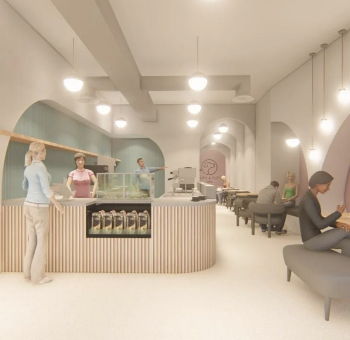 Cups and Pups bringing expanded concept to defunct Dizzy Donuts - Bungalower