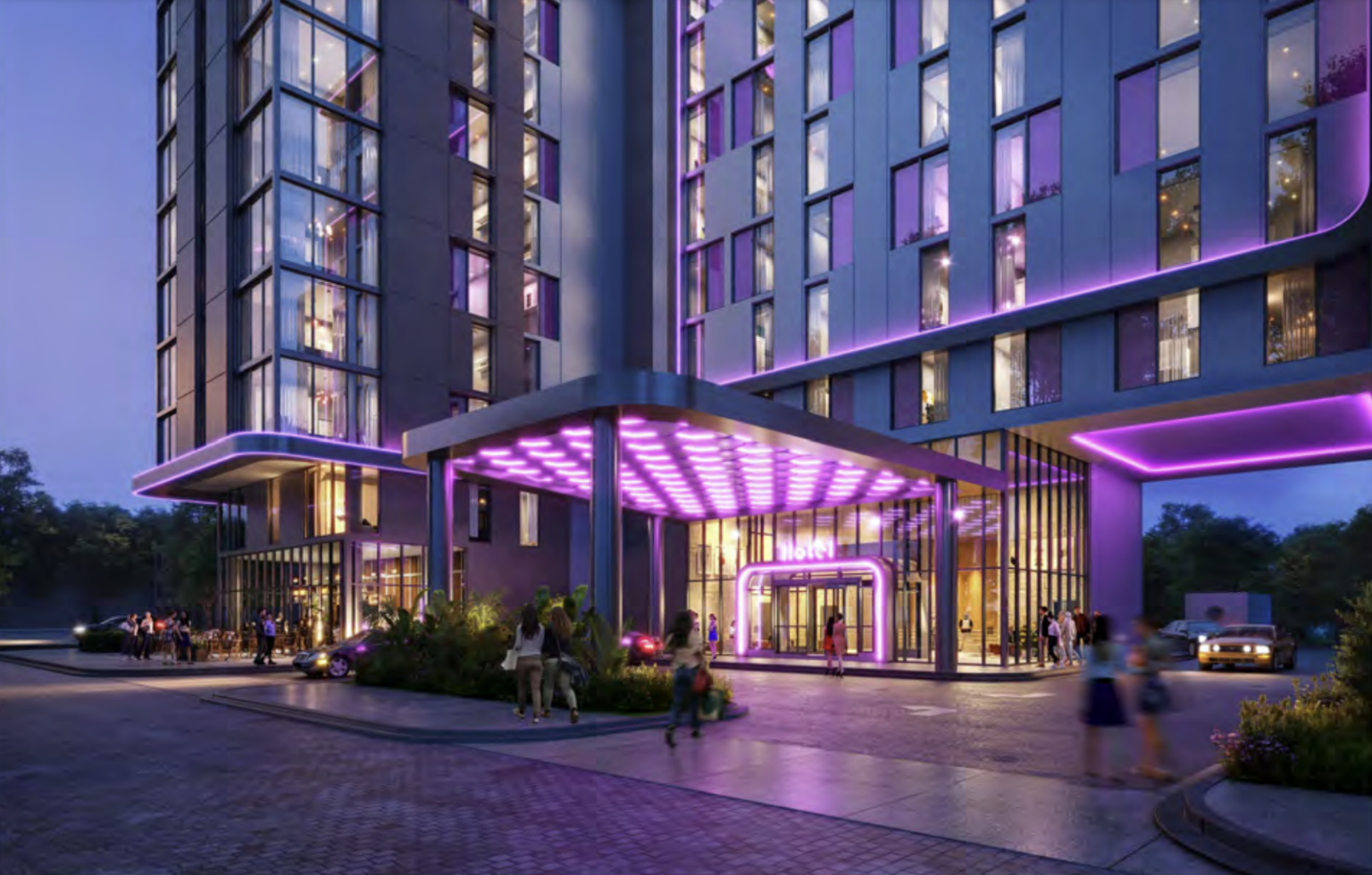 Plans filed for new 10-story hotel project in downtown Orlando - Bungalower